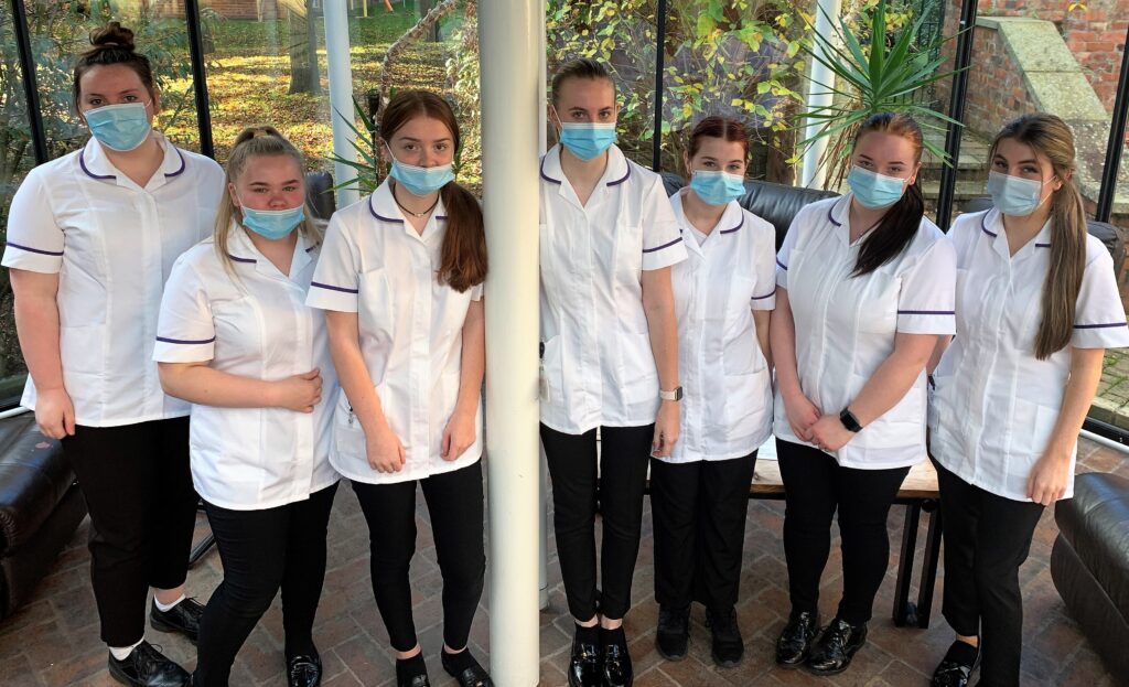 Coleg Cambria Nurse Cadets lead new pilot programme with health board ...